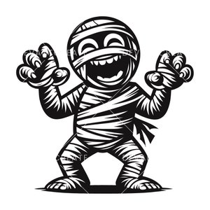 Funny Mummy SVG, Cute Mummy, Fun Mummy Svg, Comedy Humor Mummy ...