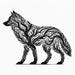 Wolf Tree Silhouette SVG: Howling Wolf Clipart (digital Files) - Etsy ...