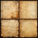 Grunge Old Paper Textures: Digital Scrapbook Pages (digital Download ...