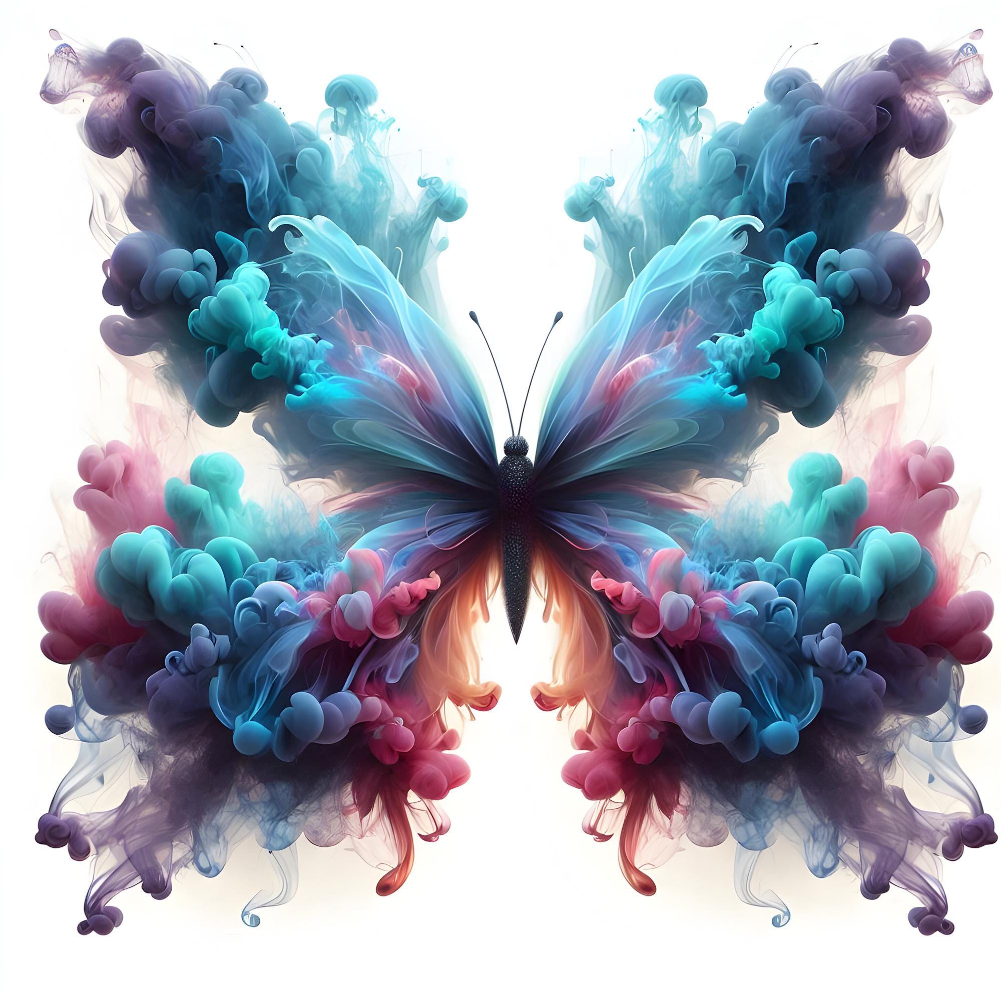 Majestic Butterfly, Ethereal Butterfly, Smoke Butterfly, Butterfly ...