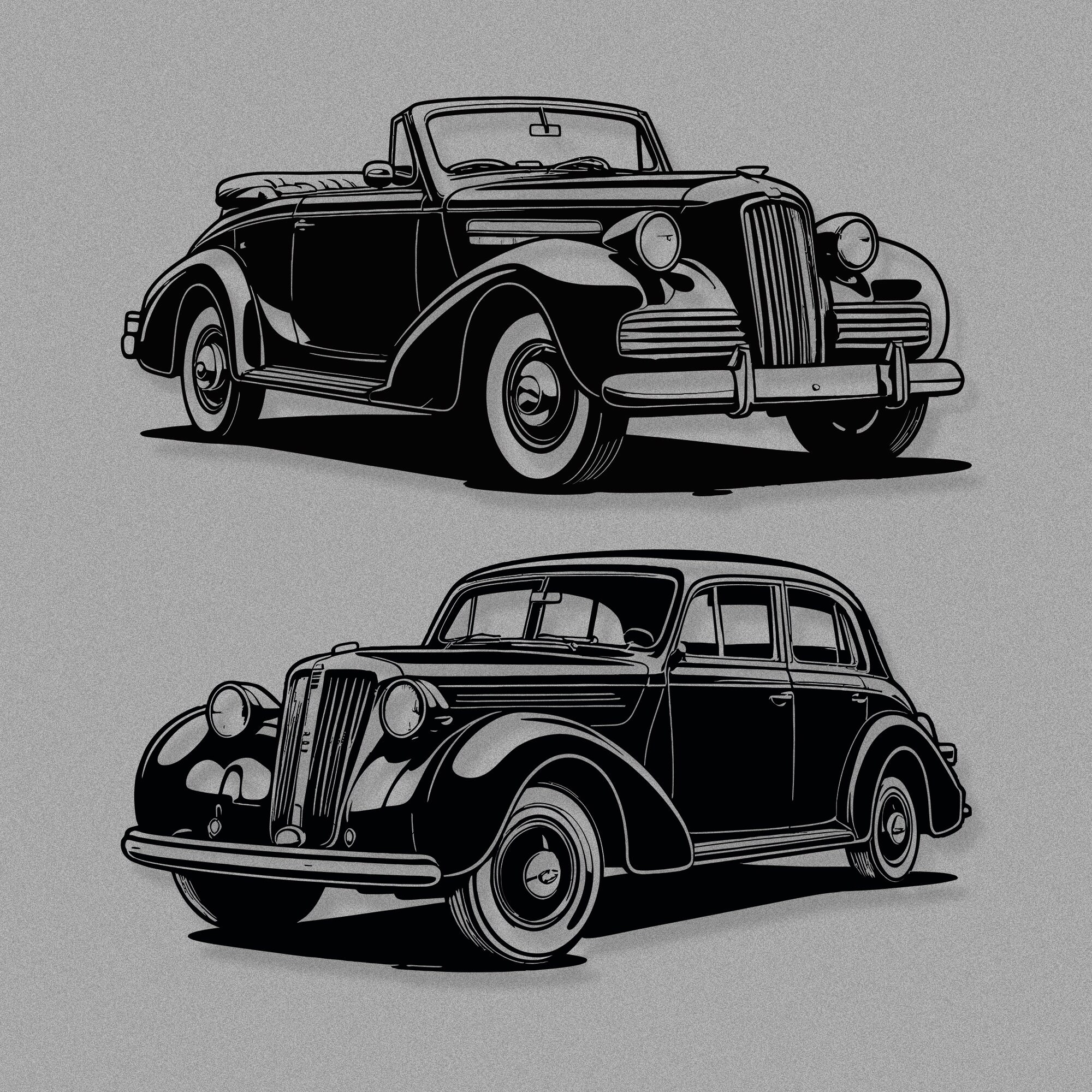 Old Classic Car SVG, Car Svg, Classic Car Clipart, Car Silhouette ...