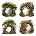 Forest Arches Watercolor, 24 Watercolor Arches Forest, Tree Arches ...
