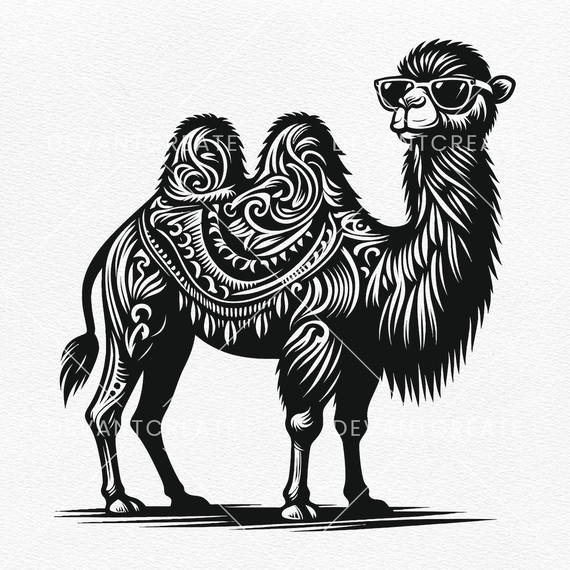 Camel SVG, Camel With Sunglasses, Camel Kiss Svg, Funnycamel Svg, Camel ...