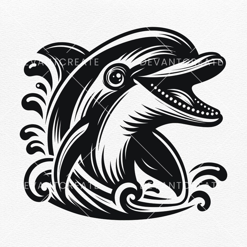 Dolphin SVG, Dolphin With Sunglasses, Cute Funny Dolphin, Dolphin Ocean ...