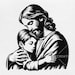 Jesus Hug SVG Bundle – Christian Clipart, Religious Silhouette Vector ...