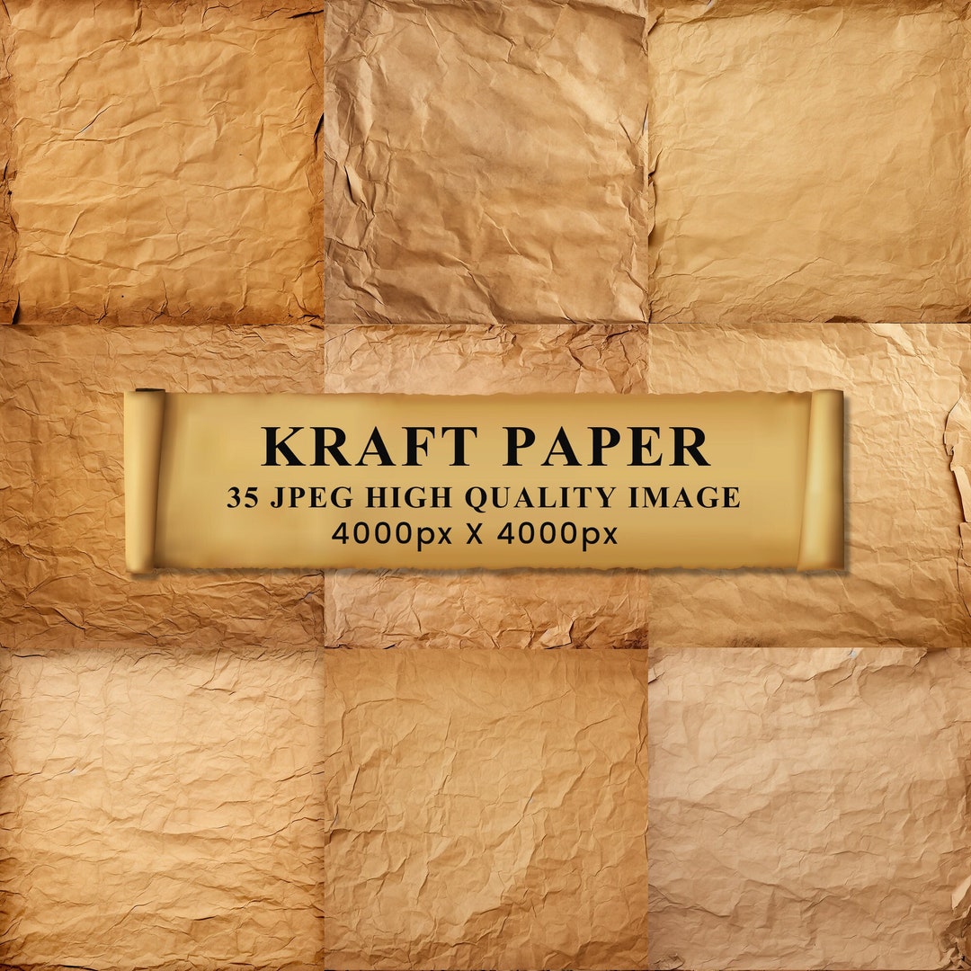 Kraft Paper Texture: Distressed Scrapbook Paper (digital Download) - Etsy