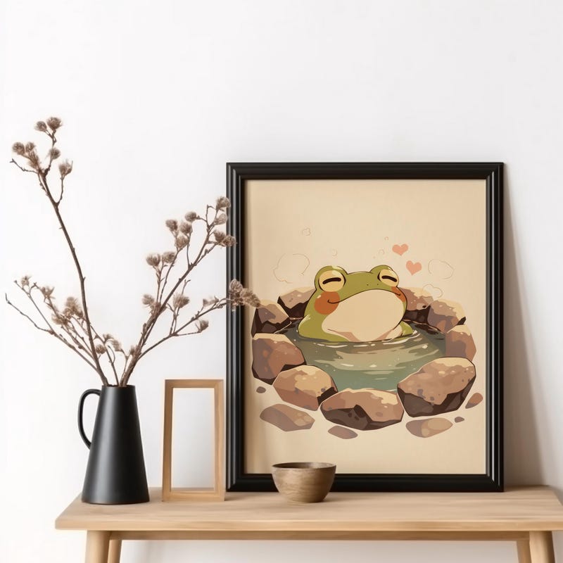Hot Spring Anime - Etsy