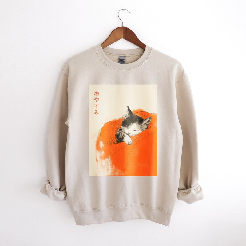 Cat Sweatshirt - Etsy
