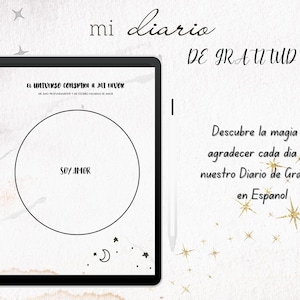 Diario De Gratitud: Spanish Guided Journal for Goodnotes, Notability ...