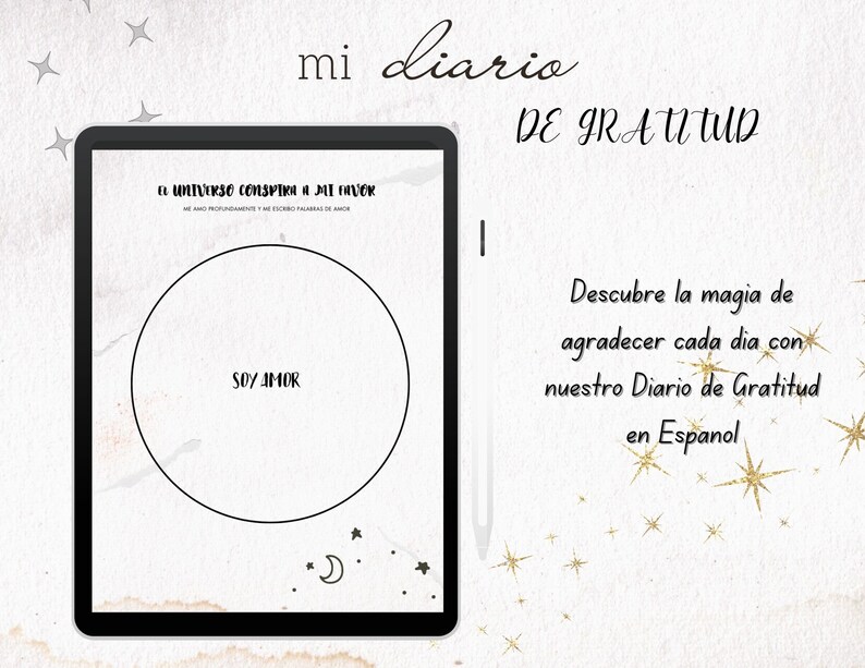 Diario De Gratitud En Espanol - Tu Camino Hacia La Felicidad - Journal ...