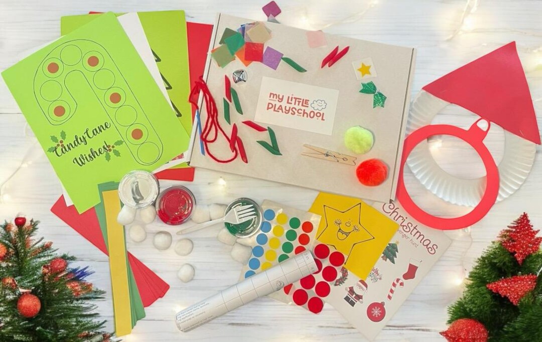 December Craft Box for Kids/christmas Craft Box for Kids/christmas ...