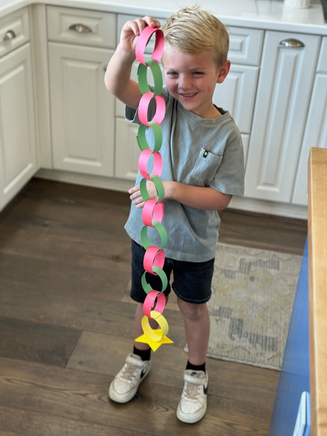 Christmas Advent Paper Chain - Etsy