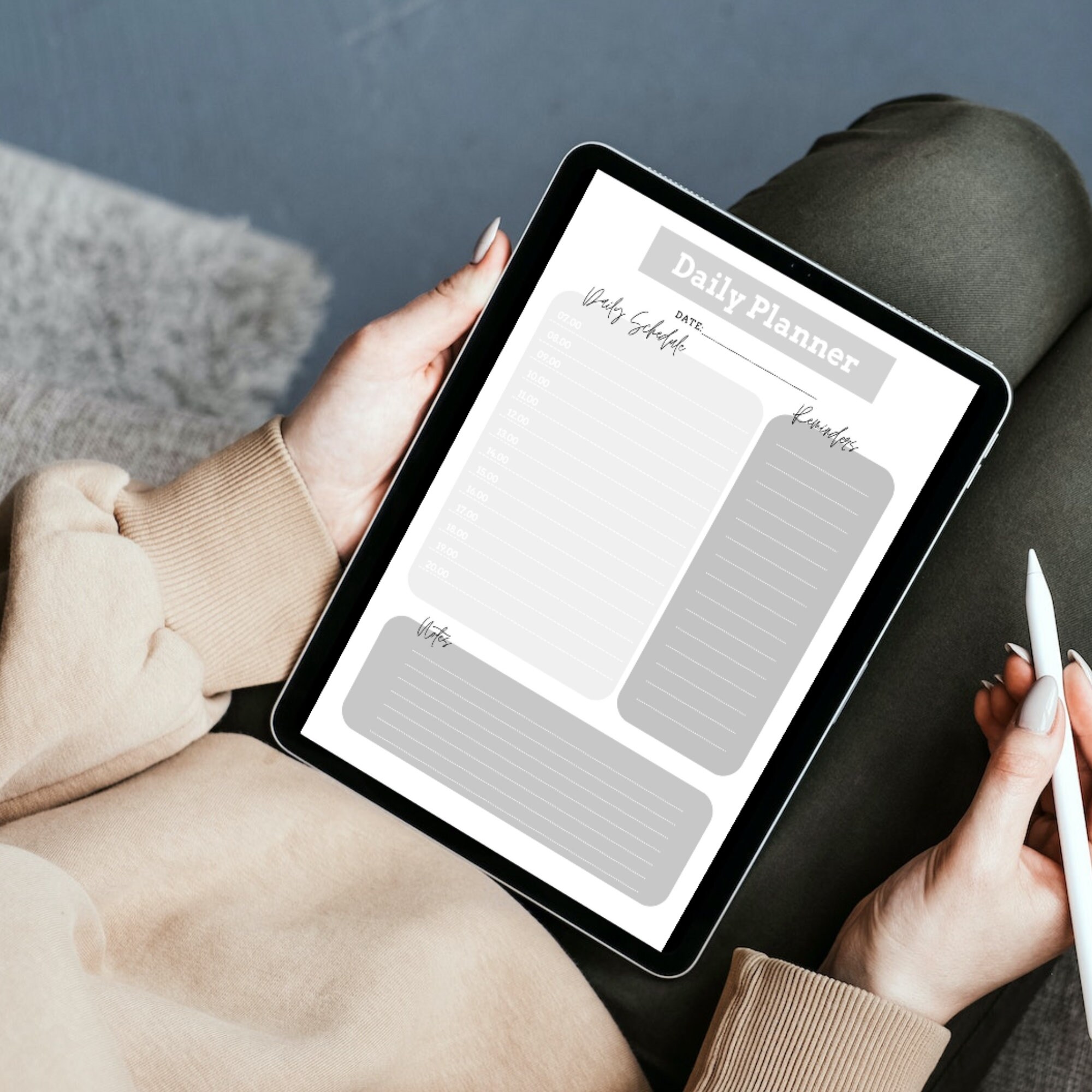 Digital Daily Planner Printable Daily Planner Easy to Use to Do List ...
