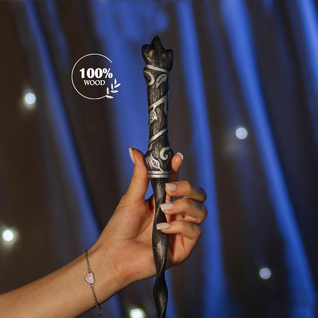 Сustom Legacy Wand. Magic Wand. Wooden Wand. Gift for Wizard and Witch ...