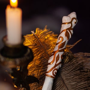 Botanical - Wooden Wand Bronze Leaf - a Magical Gift for True Legacy ...