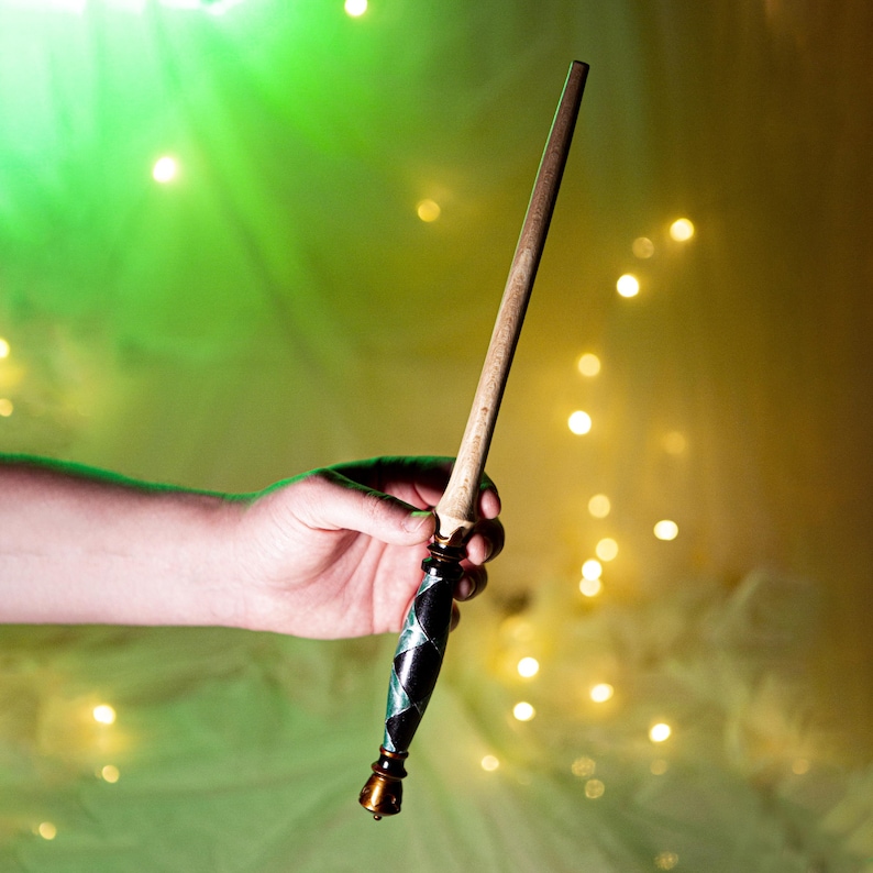 Legacy Wand – Sebastian Sallow Wooden Magic Wand | Custom Cosplay ...