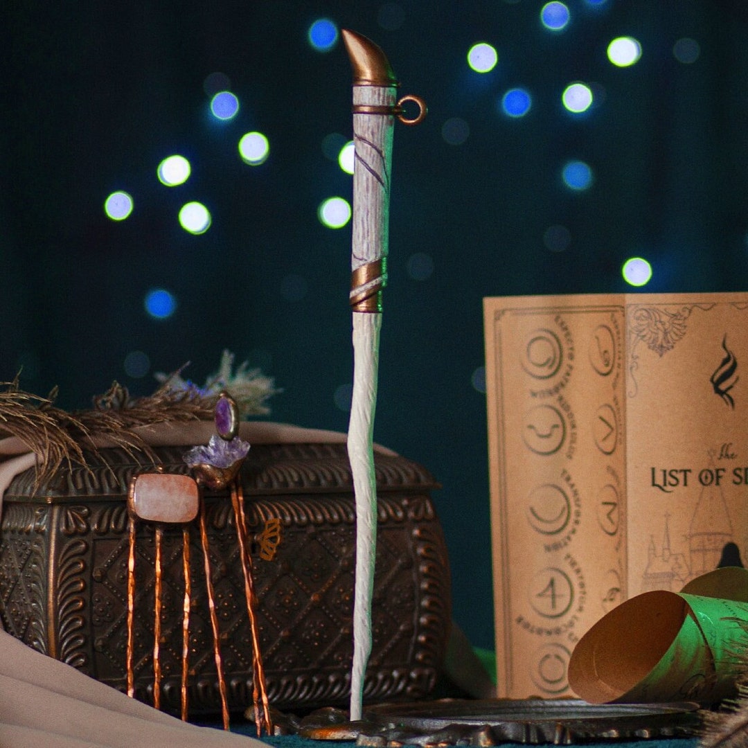 Сustom Legacy Wand. Magic Wand. Wooden Wand. Gift for Wizard and Witch ...