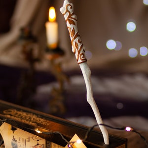 Botanical - Wooden Wand Bronze Leaf - a Magical Gift for True Legacy ...