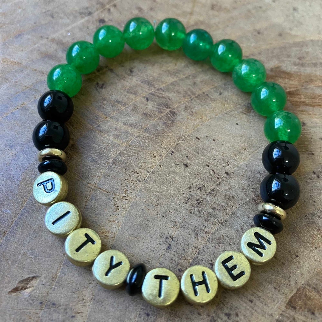 Pity Them Bead Bracelet, Red Rising Victra Bracelet, Fantasy Book Gift ...