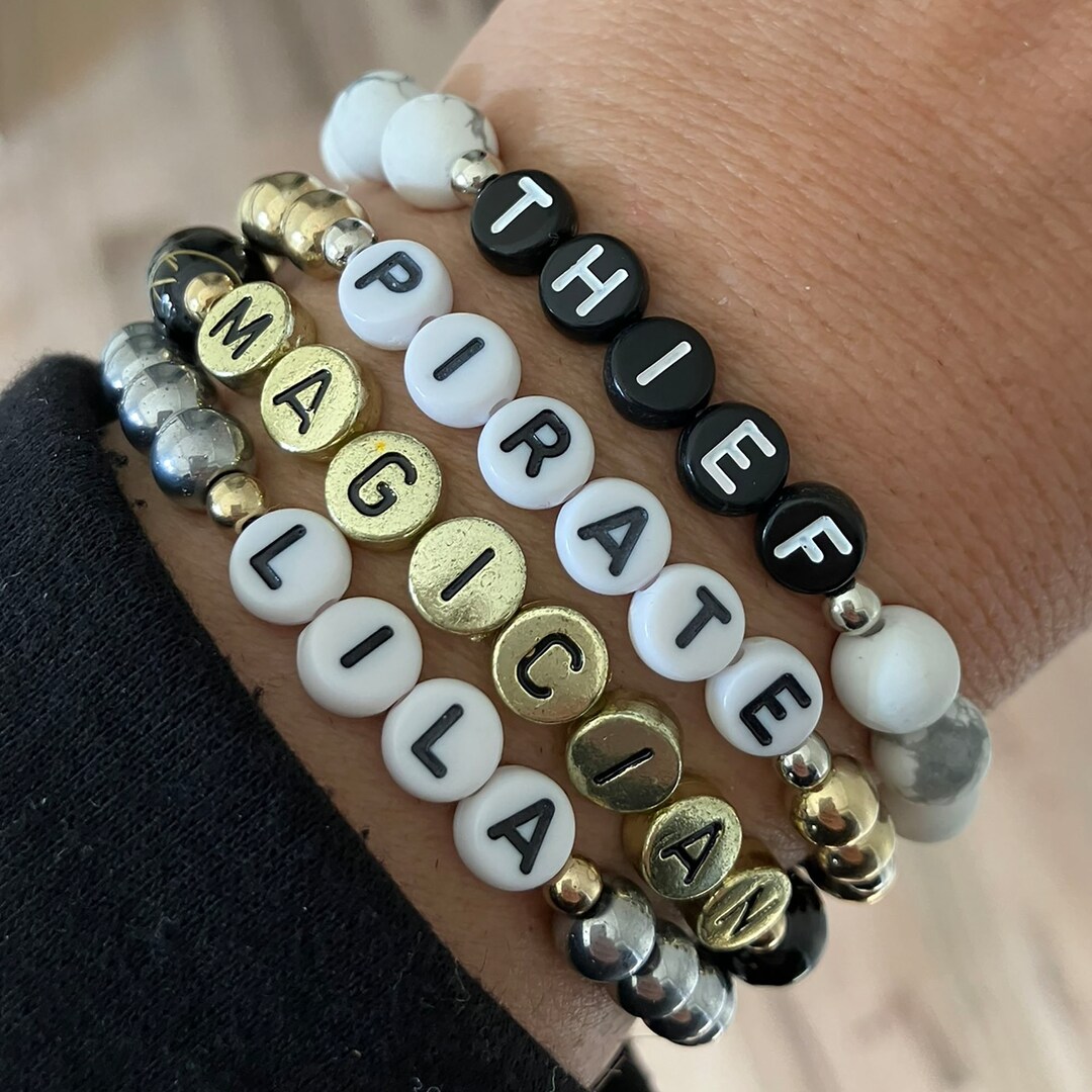 Lila Bard Stacked Bead Bracelet, Shades of Magic Jewelry, Veschwab ...