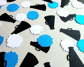 Confetti- Cheerleaders and Megaphone- 170 Pieces | Cheer Theme | Sport ...