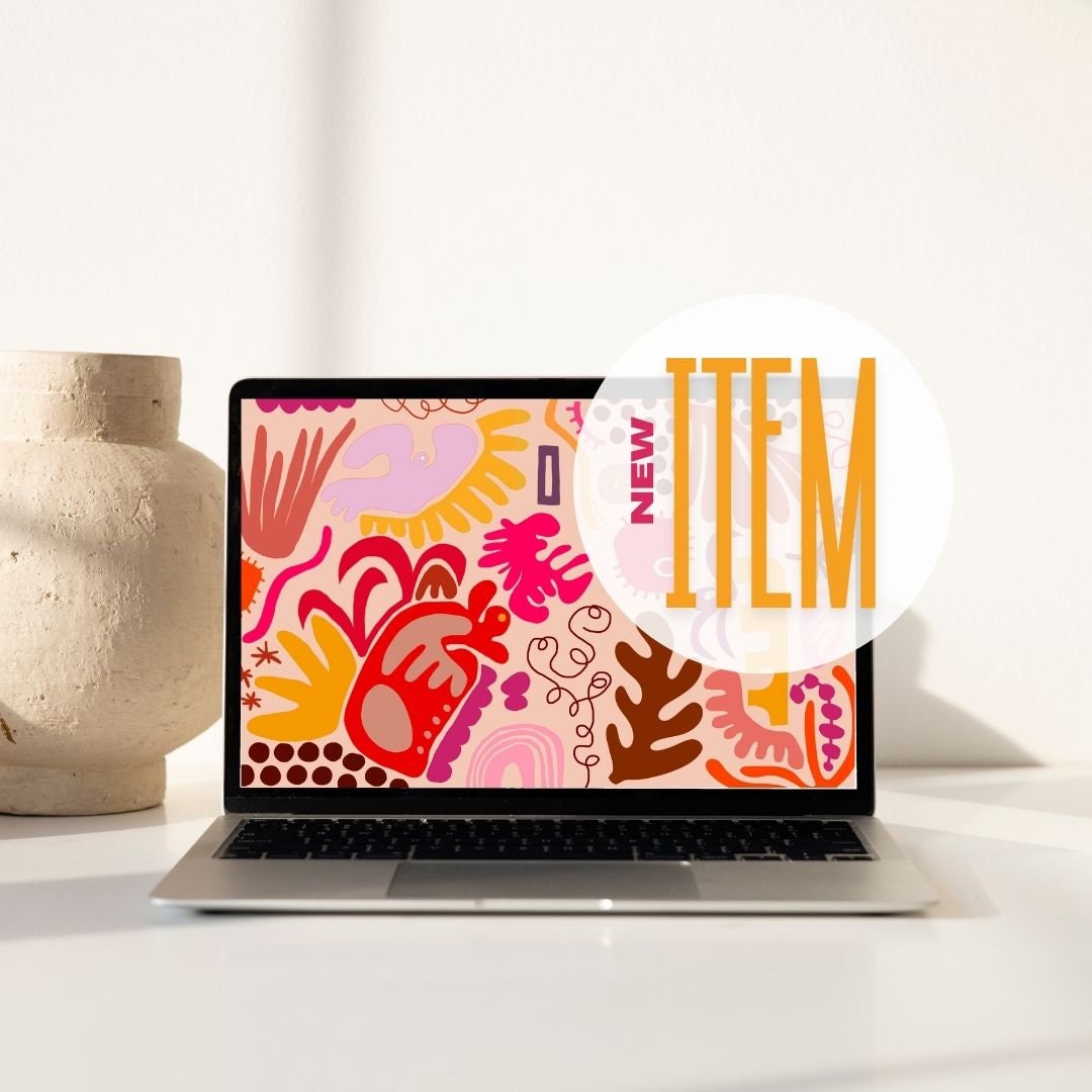 Pink Modern Desktop Wallpaper Abstract Minimalist Computer, Retro ...