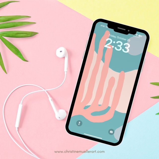 Colorful Abstract Art Mobile Instant Wallpaper Download - Etsy