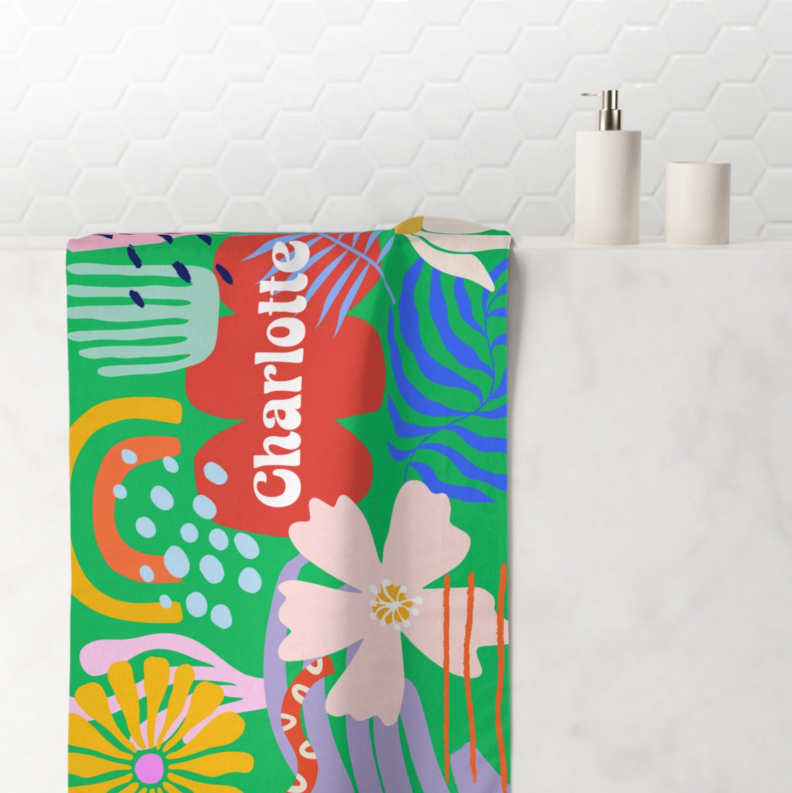 Personalized Beach Sun Towel for Group Vacations and Girls Trips, Cute ...