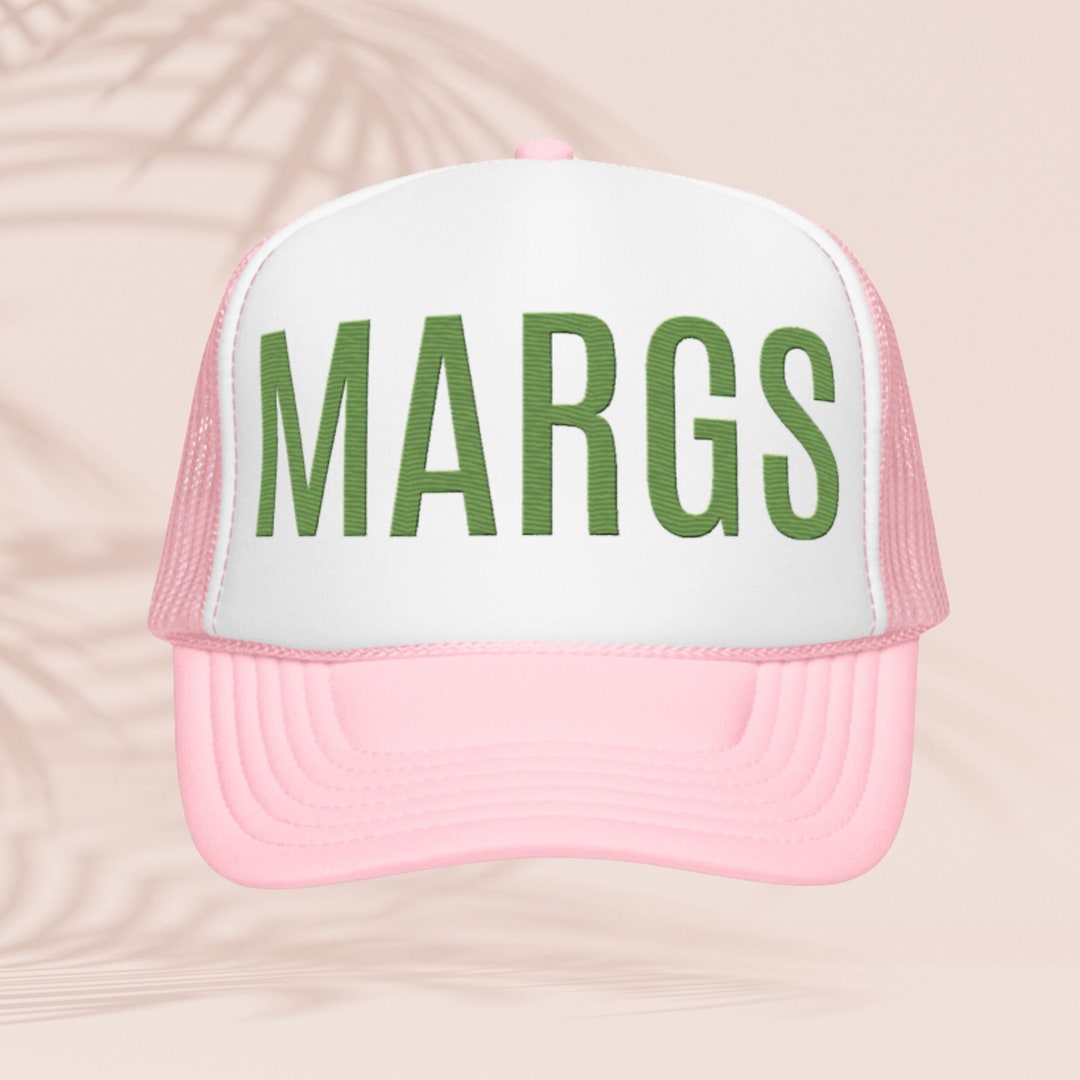 Custom Embroidered Margs Trucker Hat, Summer Matching Girls ...