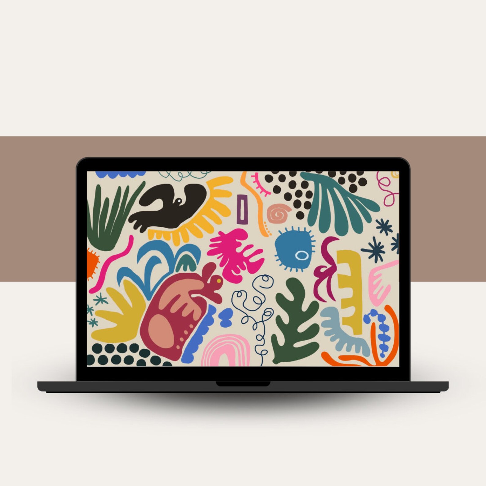 Modern Desktop Wallpaper Abstract Minimalist Computer, Laptop ...