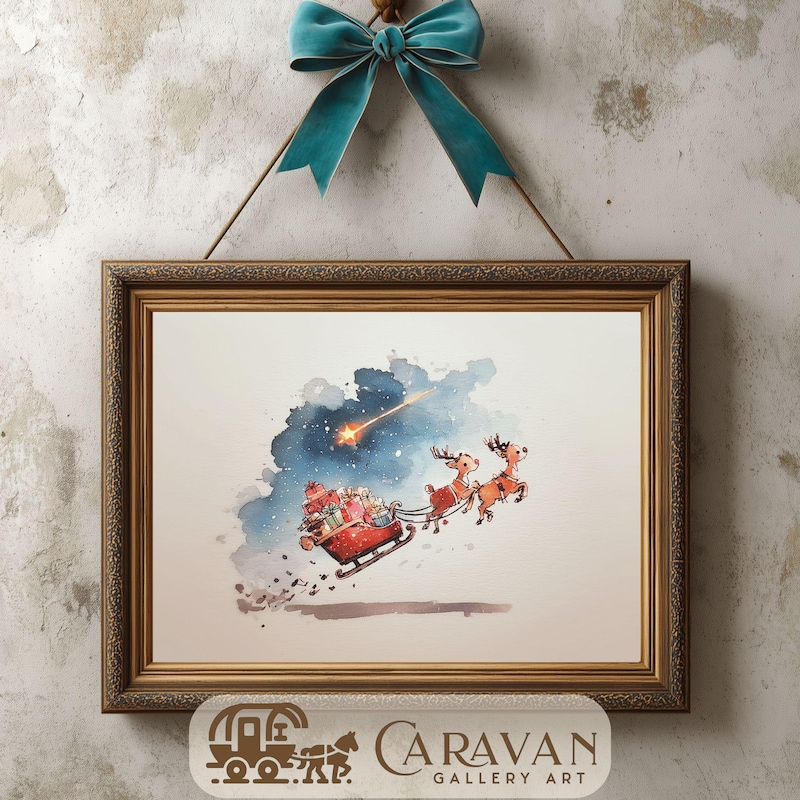 French Country Reindeer - Etsy