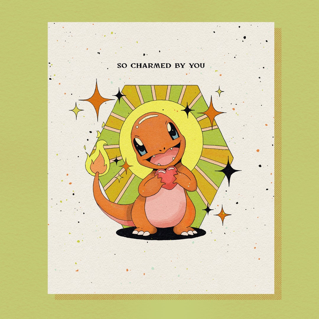 Charmander 6x7 Mini Giclee Print - Etsy