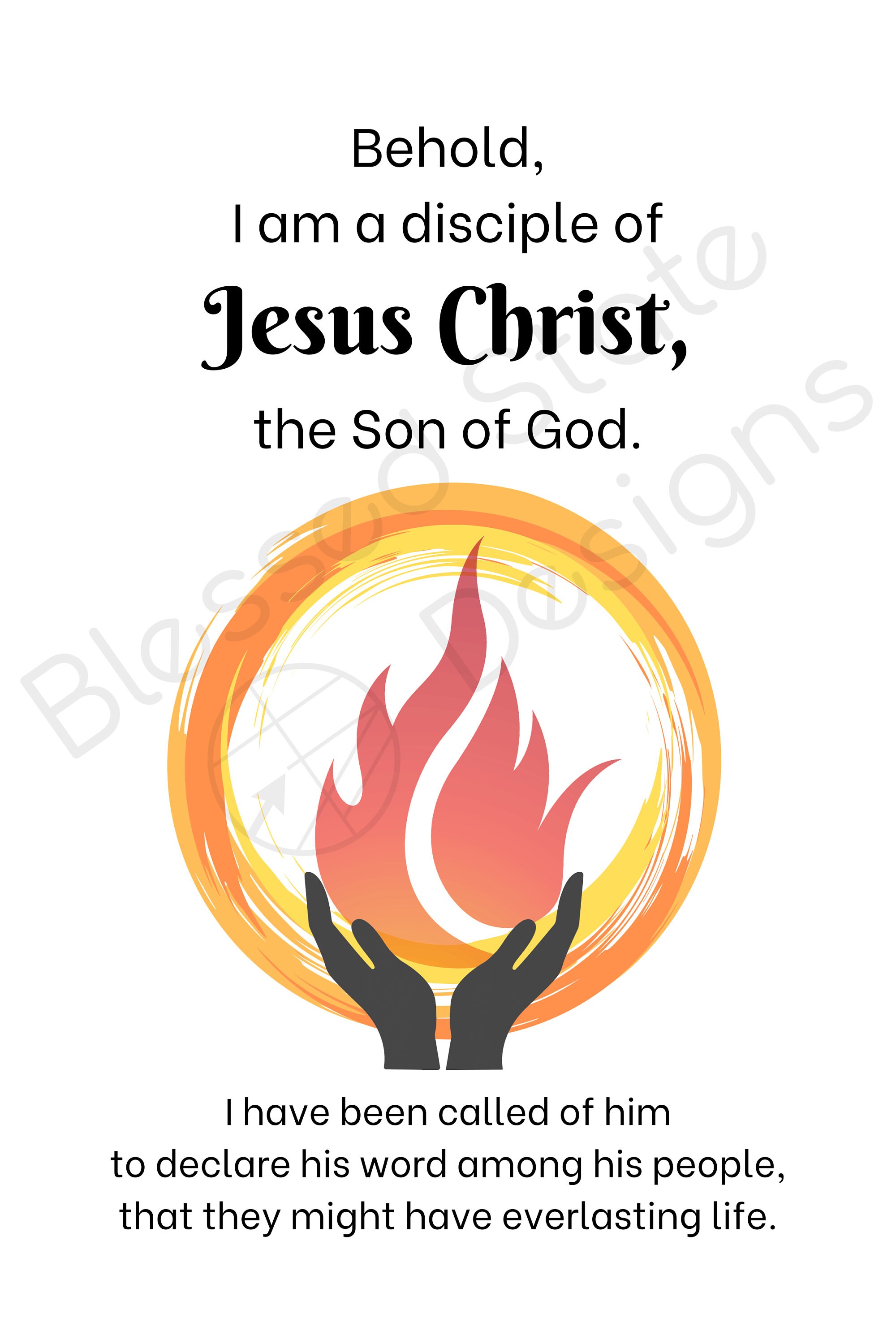 Disciple of Jesus Christ Posters 2024 LDS Youth Theme 2 - Etsy