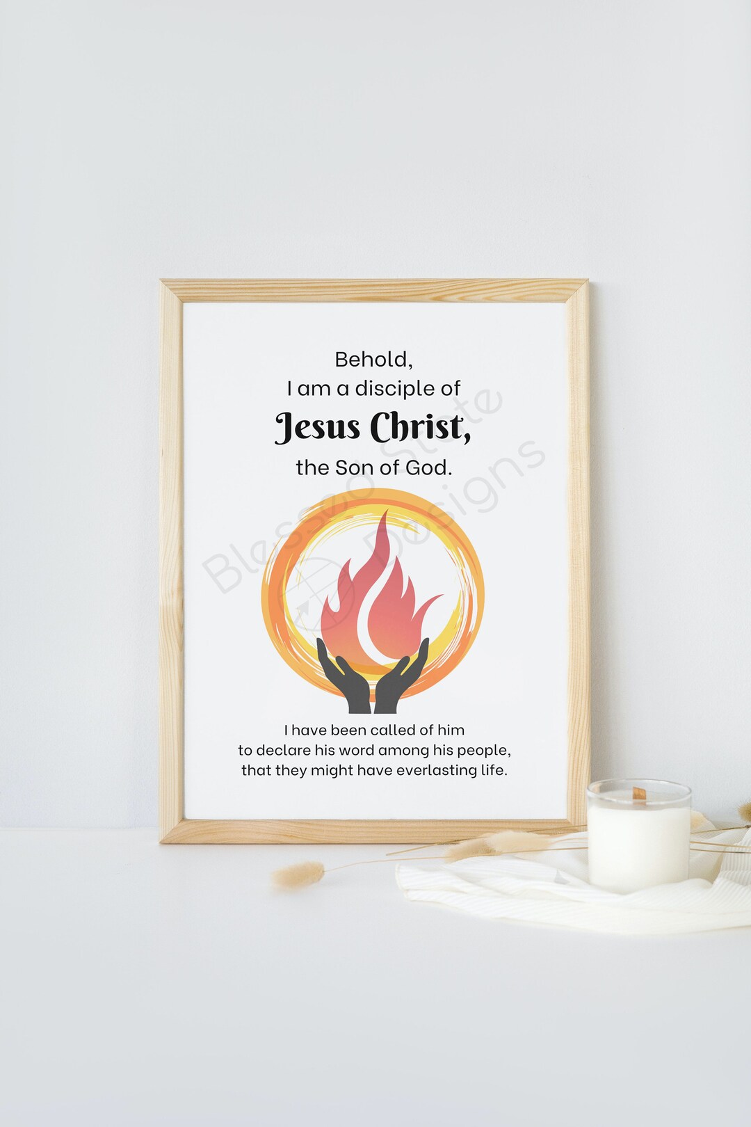 Disciple of Jesus Christ Posters 2024 LDS Youth Theme 2 - Etsy