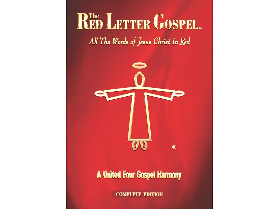 The Red Letter Gospel: All the Words of Jesus Christ in Red. PDF ...