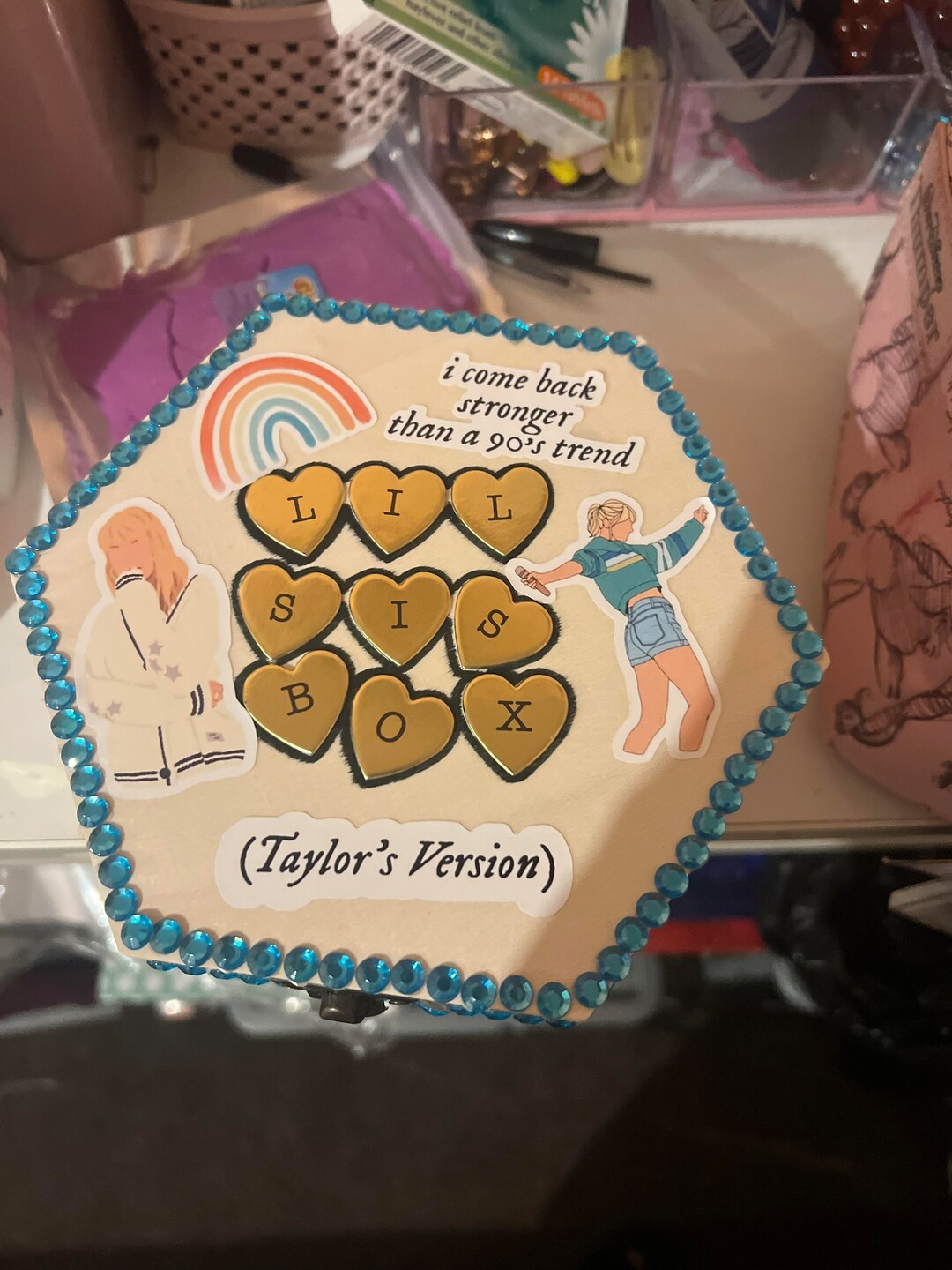 Customisable Taylor Swift Jewellery Box - Etsy