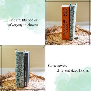 Adjustable Dust Jacket, Fabric Book Jacket, Protective Book Jacket ...