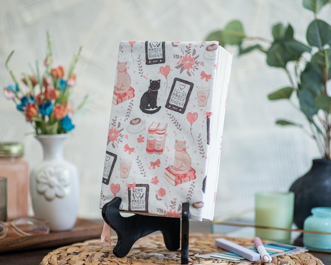 Adjustable Dust Jacket, Fabric Book Jacket, Protective Book Jacket ...