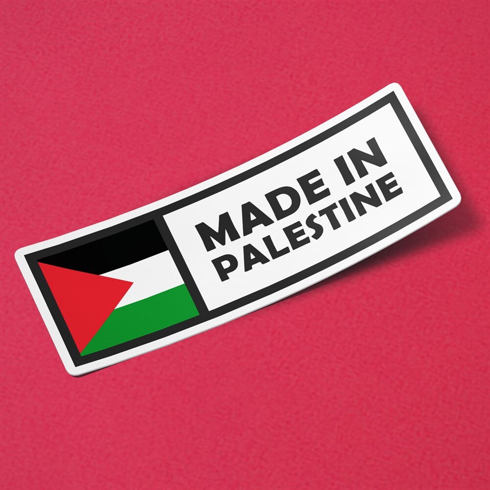 Palestine Sticker Made in Palestine Waterproof for Water - Etsy