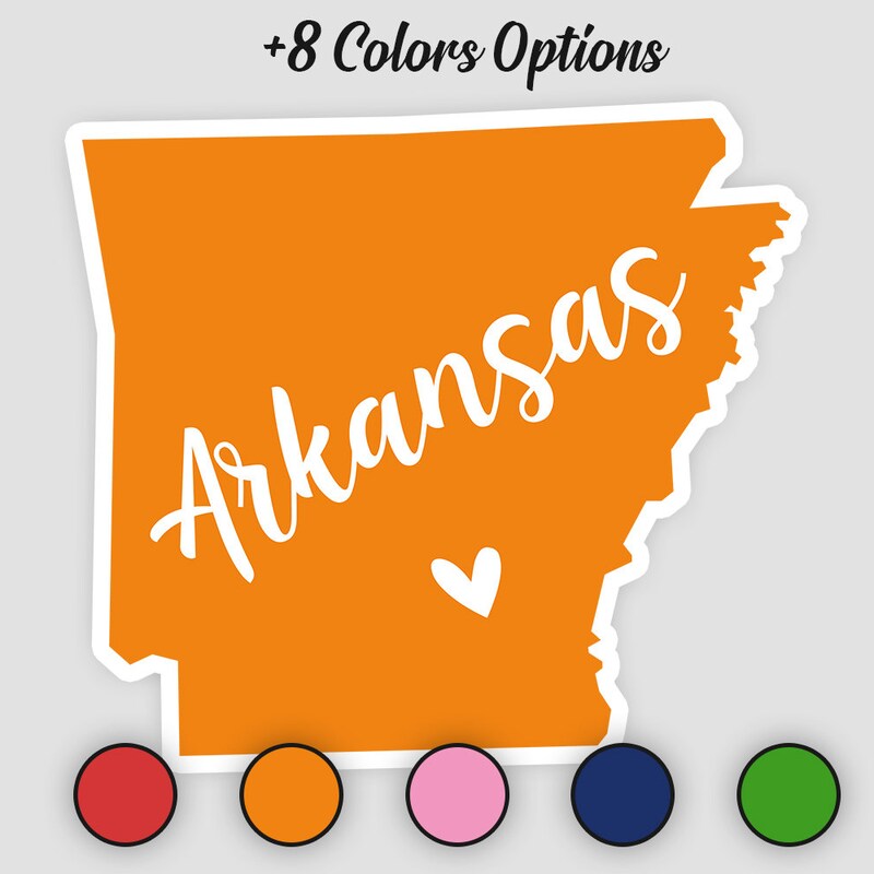 Arkansas Decal - Etsy