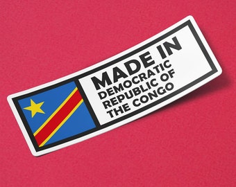 Malawi Sticker Made in Malawi Waterproof for Water Bootle - Etsy