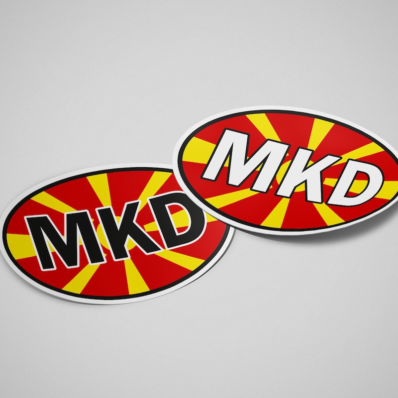 Macedonian stickers - Etsy.de