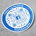 Custom Facebook Sticker Circle QR Code | Custom Circle QR Code ...
