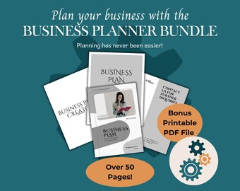Small Business Plan Template, Start up Workbook, Business Plan Analysis ...