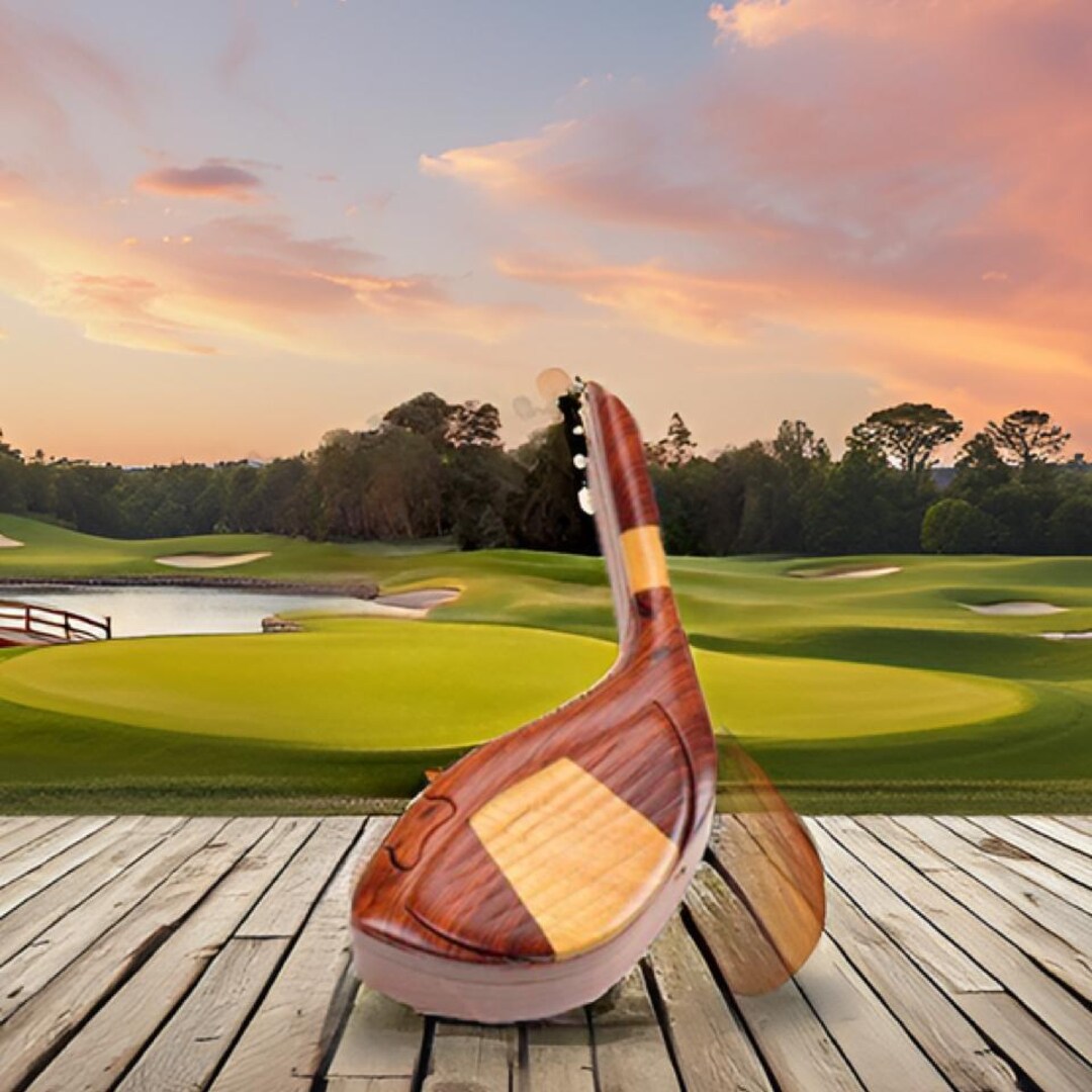 Golf Club - Handcrafted Wooden Puzzle Box With Secret Compartment - All ...