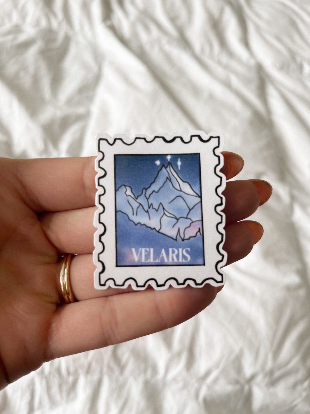 ACOTAR Sticker, Velaris Stamp Book Sticker, Sarah J Maas Sticker ...