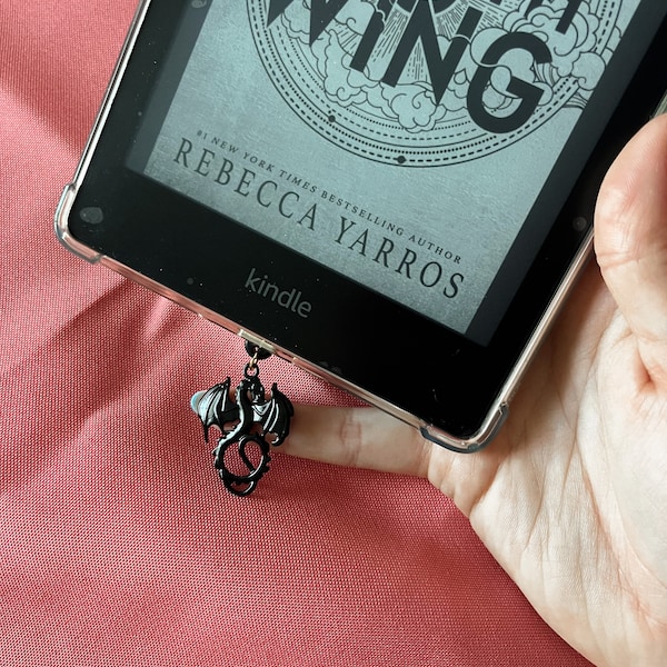 Kindle Charm Fourth Wing - Etsy
