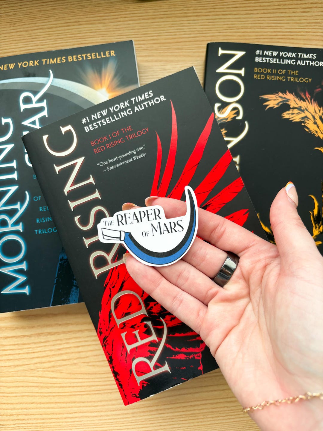 Red Rising Sticker: Reaper of Mars Decal - Etsy