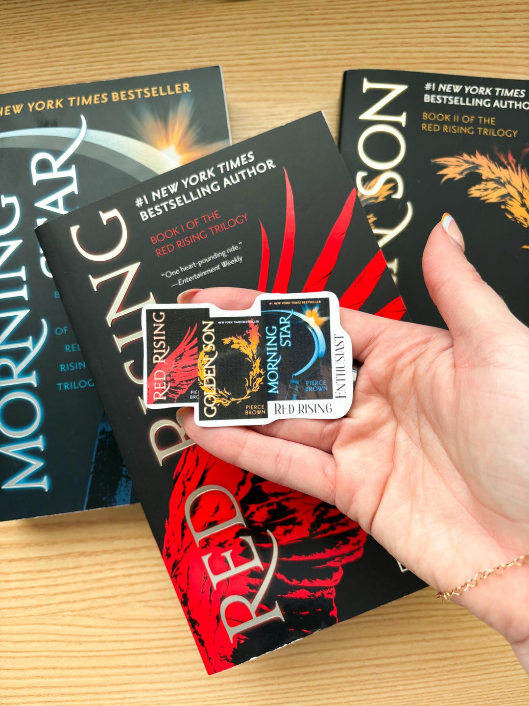 Red Rising Sticker - Pierce Brown Sticker - Red Rising Fan Gift - Book ...