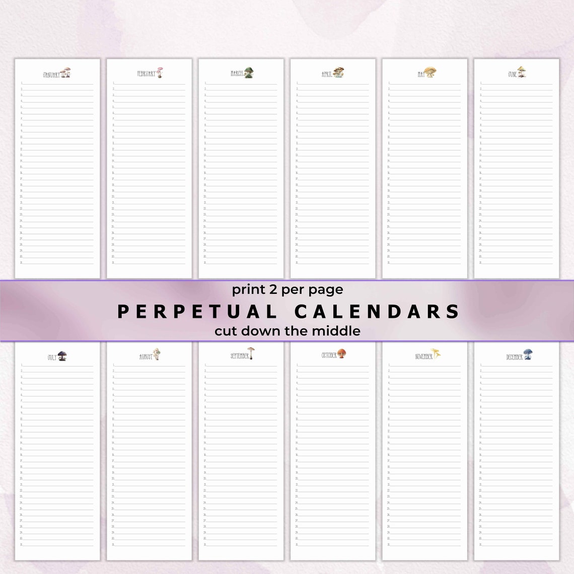 2024 2025 Calendar Bundle A4+US Letter Size - Printable & Editable ...